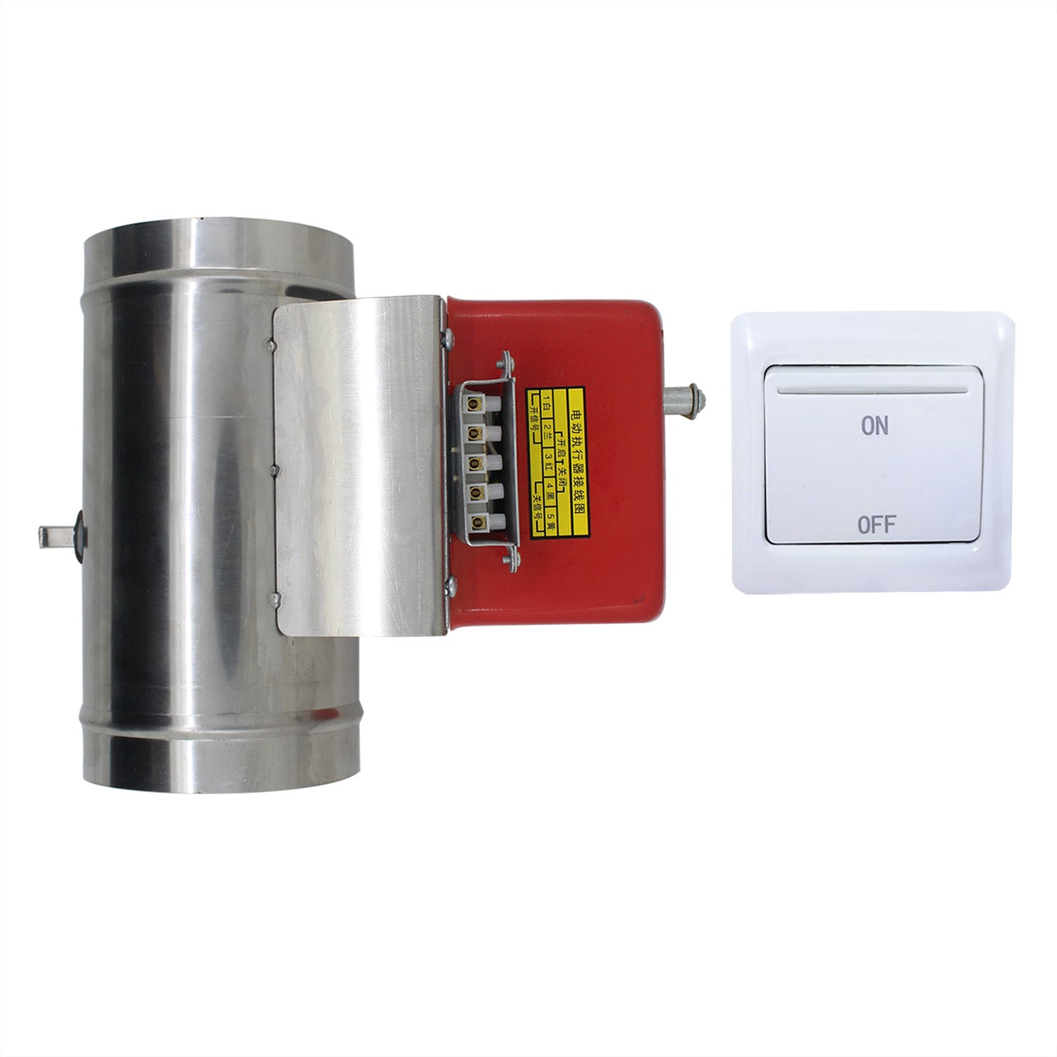 Electric Manual Air Damper – Oomvarmer